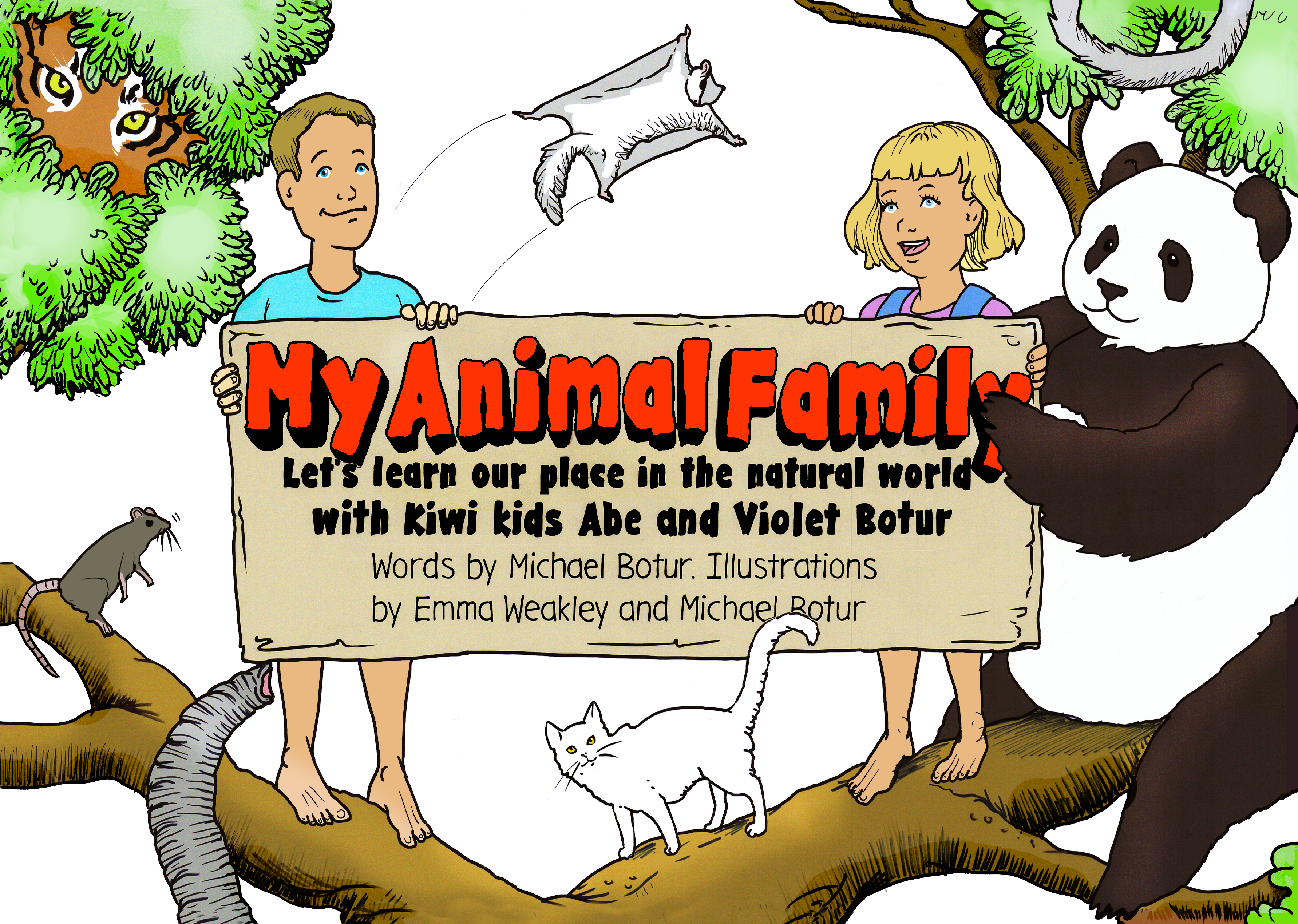 My Animal Family – Children’s book – Author Michael Botur